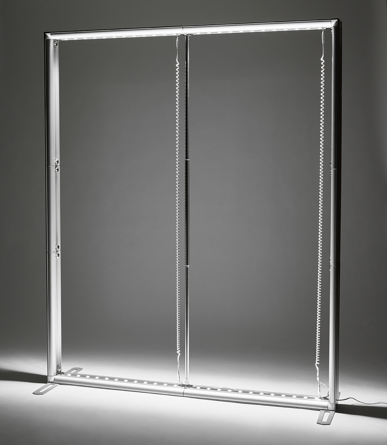 Expolinc Frame mit LED Hinterleuchtung und Textilbespannung